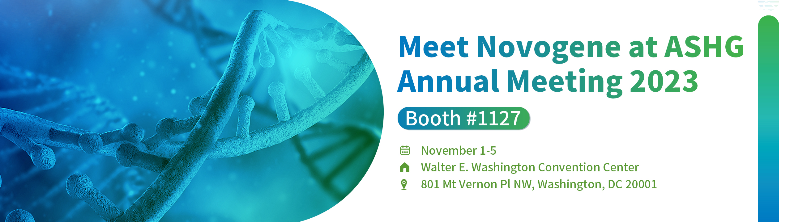 Meet Novogene at ASHG Annual Meeting 2023
