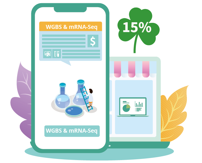 Super March Discount: WGBS & mRNA-Seq Bundle Offer, Only at Novogene!